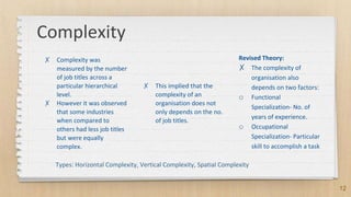 Organisations - Its structures and processes (OSP) | PPTX