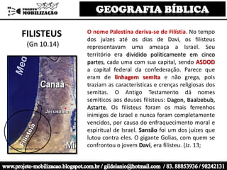 geo aula 6 Os povos da biblia parte 2 geografia juvep prof. gil da ...