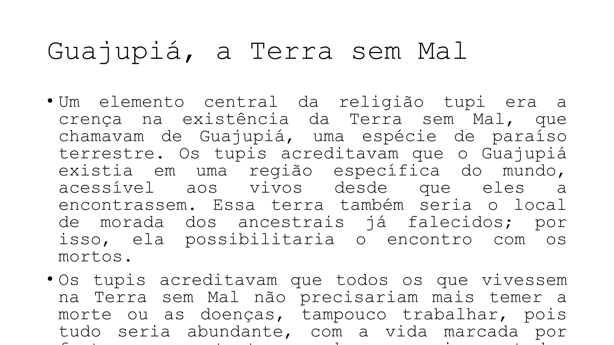 Os povos indígenas no Brasil. tupi e macro-jes | PPT