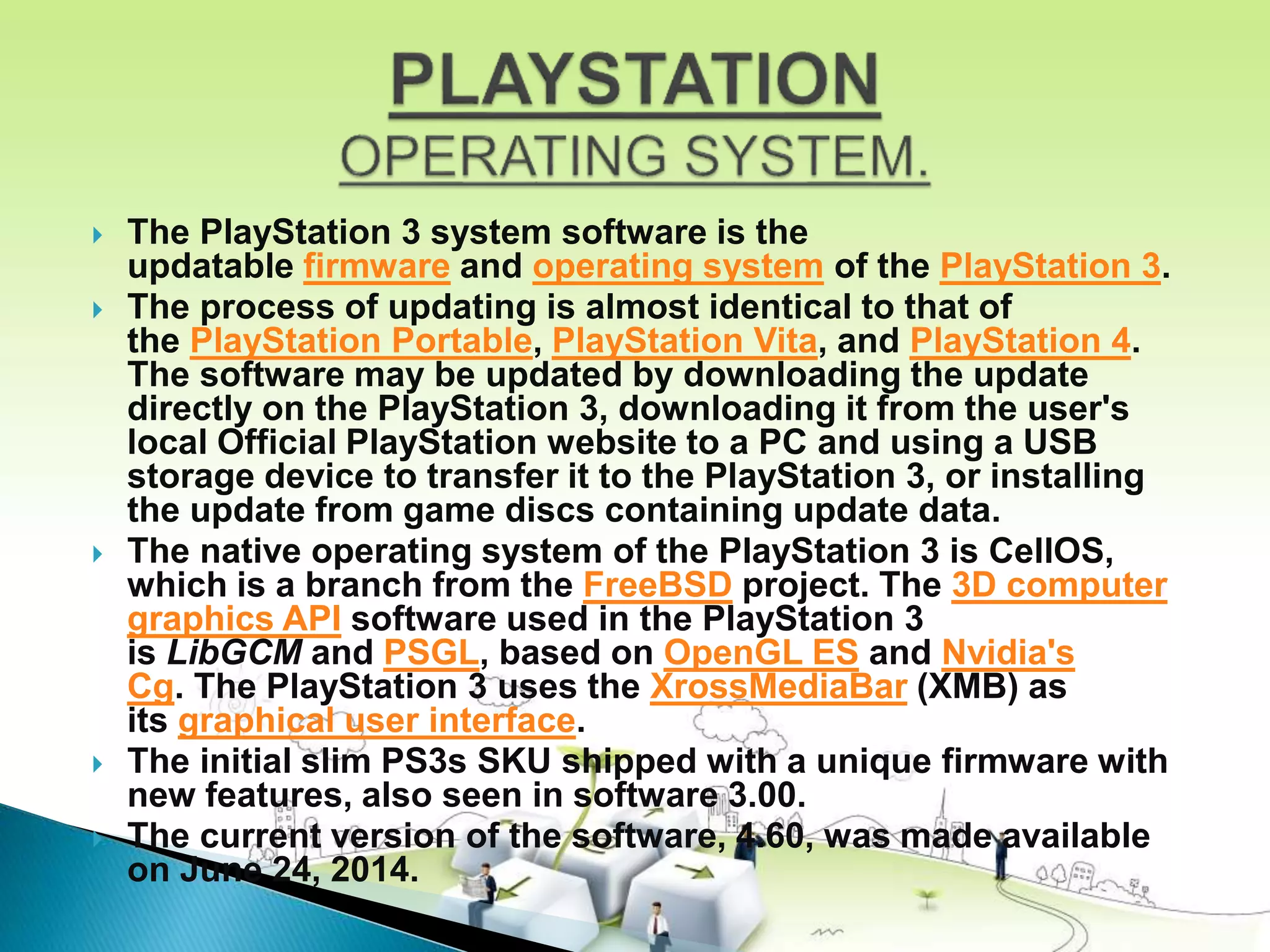 PLAYSTATION OPERATING SYSTEM | PPTX