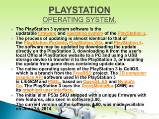 PLAYSTATION OPERATING SYSTEM | PPTX