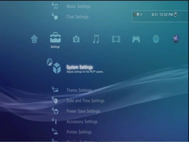 Playstation Operating System