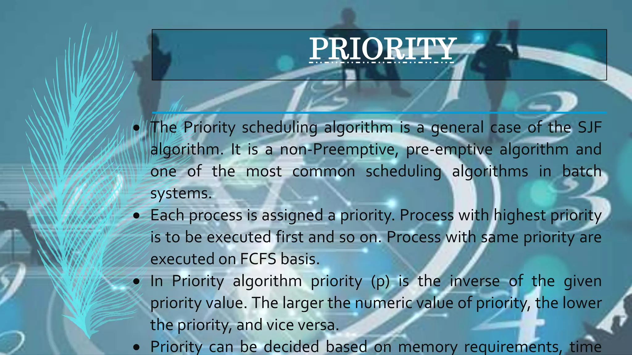 scheduling algorithm | PPT