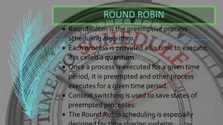 scheduling algorithm | PPTX