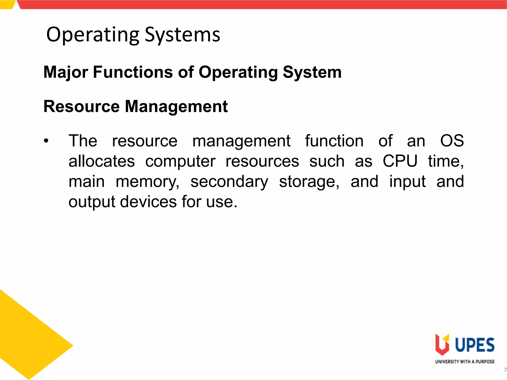 Os ppt | PPTX | Operating Systems | Computer Software and Applications