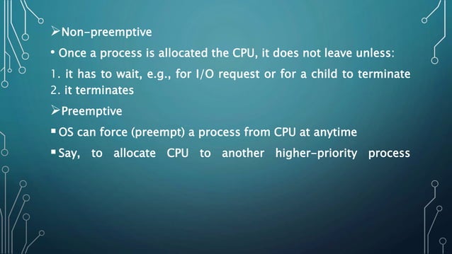 CPU Scheduling | PPT CPU Scheduling | PPT