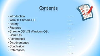 google chrome operating system | PPT