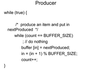 OS Process Synchronization, semaphore and Monitors | PPT