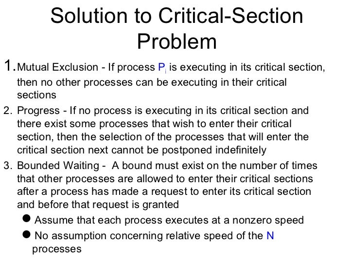 Os Process Synchronization Semaphore And Monitors
