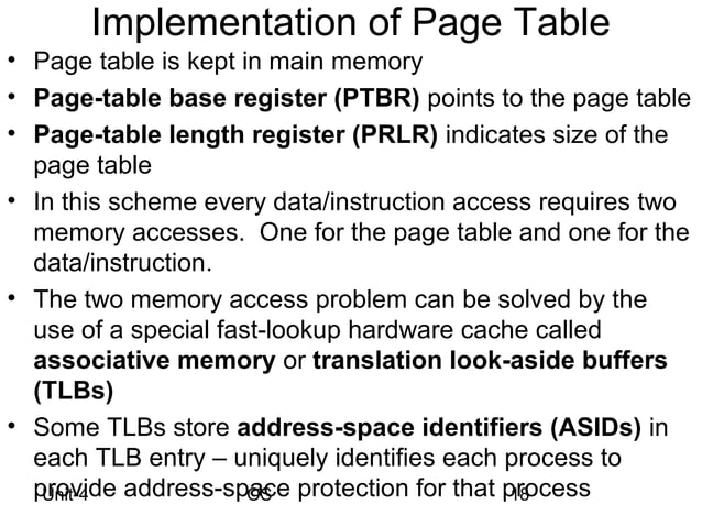 Os Swapping Paging Segmentation And Virtual Memory Ppt Operating Systems Computer