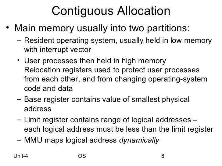 Os Swapping Paging Segmentation And Virtual Memory