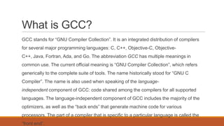 G++ & GCC | PPT