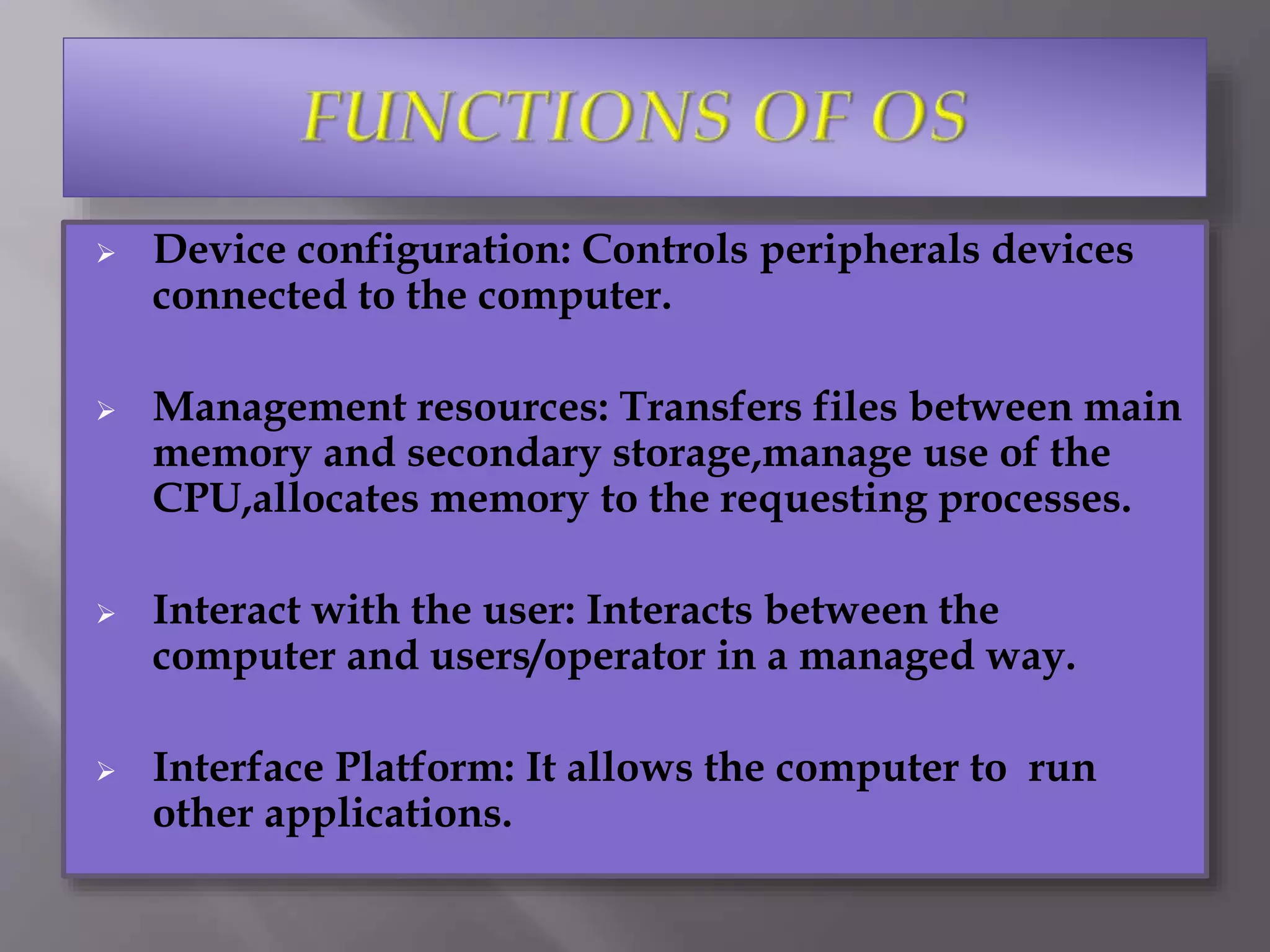 Os presentation | PPTX