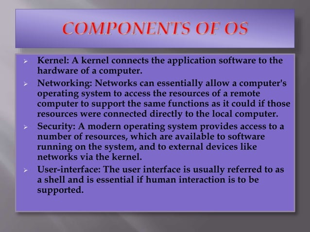 Os presentation | PPTX