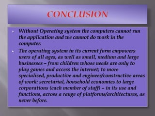 Os presentation | PPTX