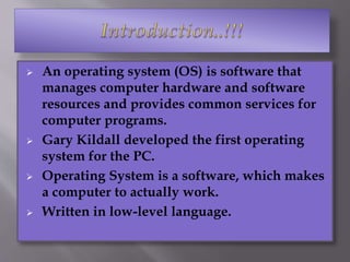 Os presentation | PPTX