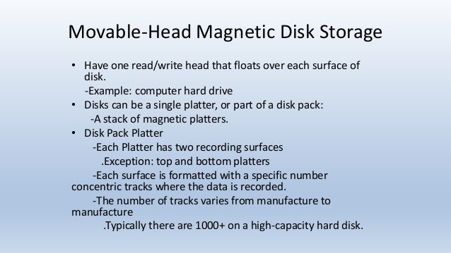 DIRECT ACCESS STORAGE DEVICES
