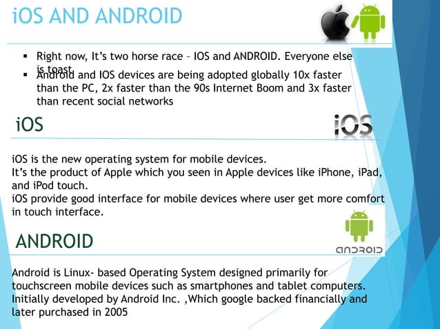 ios vs android presentation | PPTX