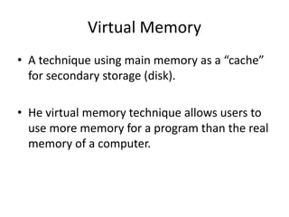 Virtual Memory in Windows | PPT