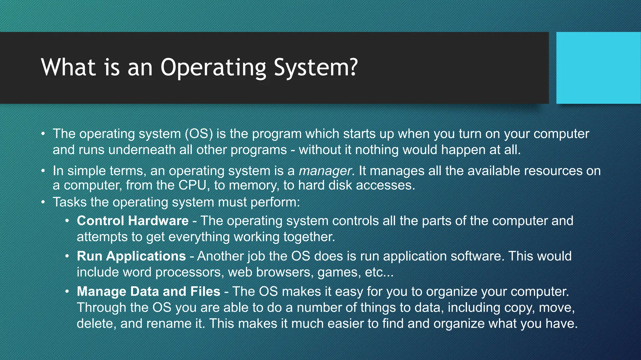 Difference Between Unix And Linux Presentationppt
