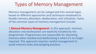 Operating system presentation it's important for engineering students ...