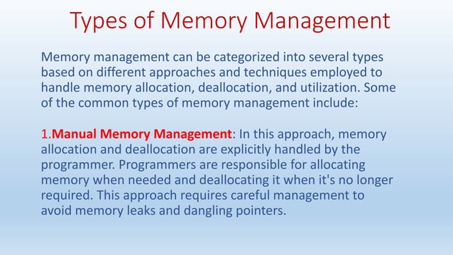 Operating system presentation it's important for engineering students ...
