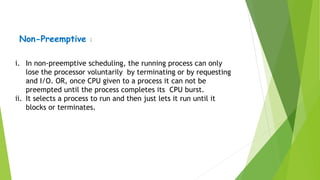 SCHEDULING ALGORITHMS | PPT