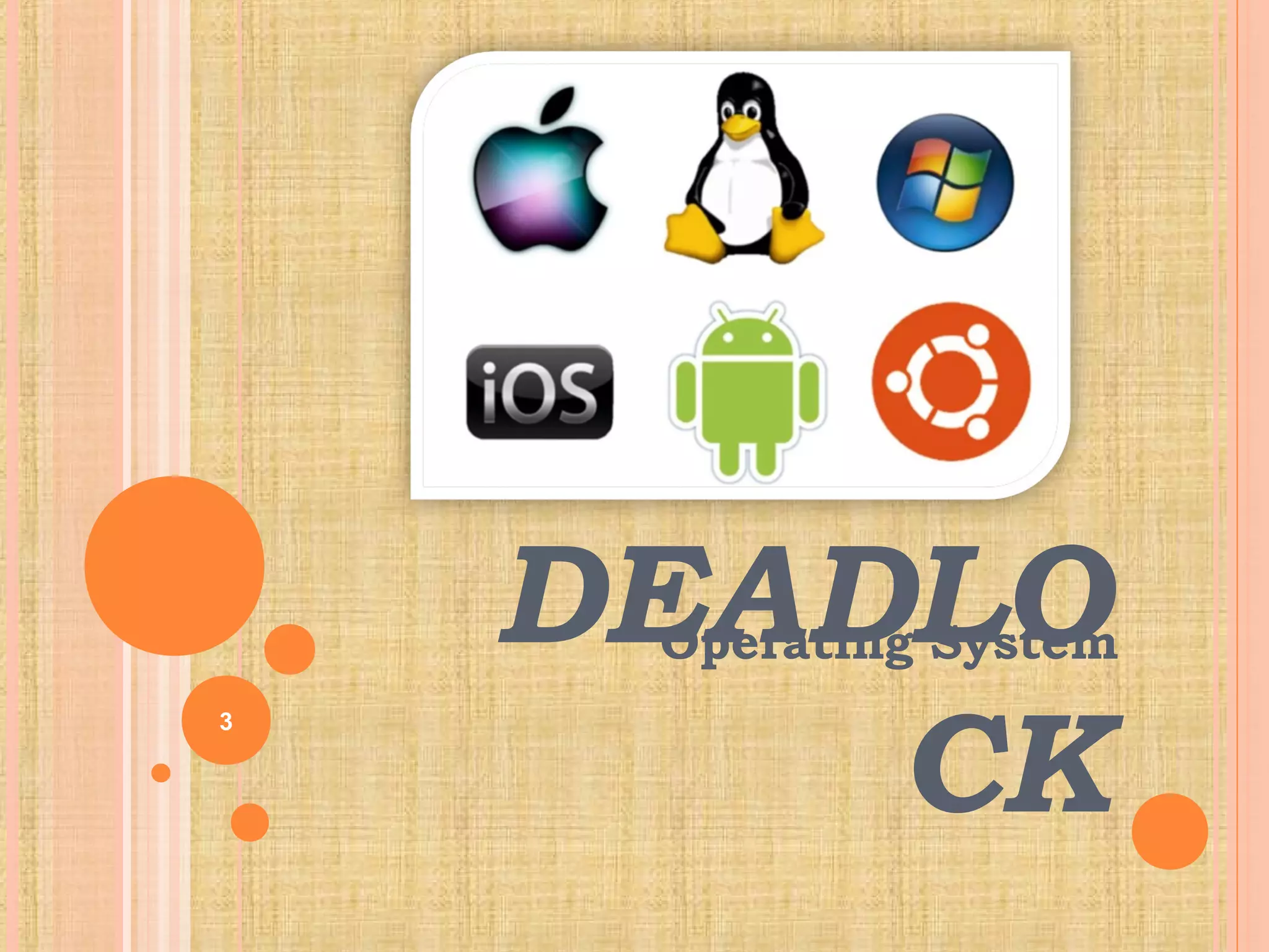Operating System: Deadlock | PPT Operating System: Deadlock | PPT