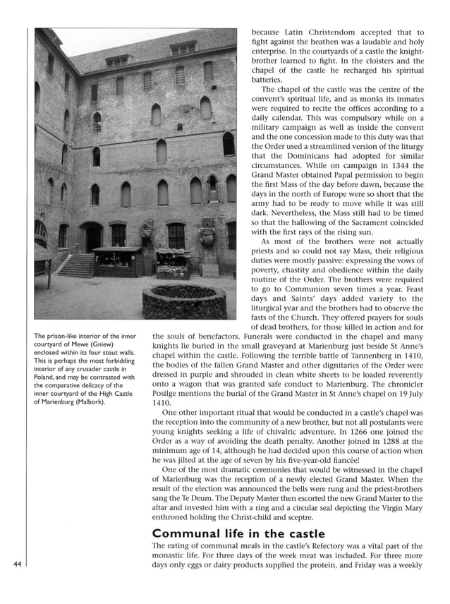 Osprey fortress 011 - crusader castles of the teutonic knights | PDF