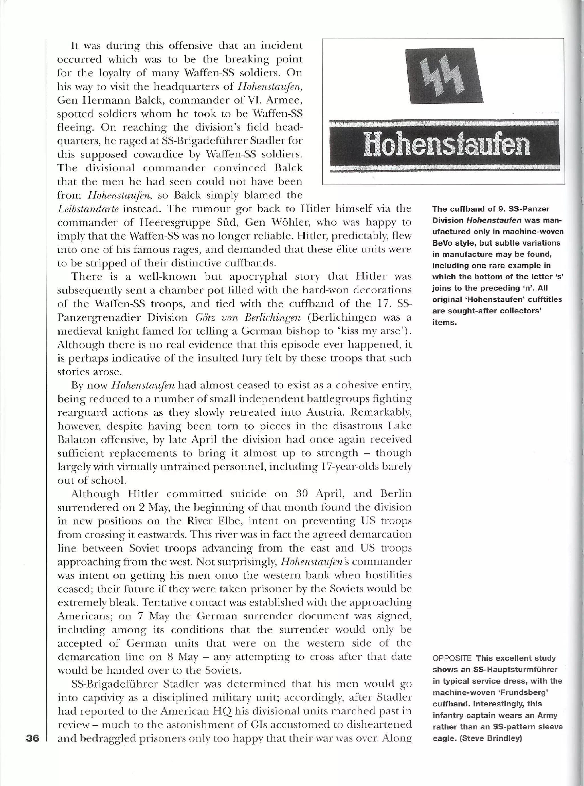 the Waffen SS- 2 - 6 to 10 divisions | PDF