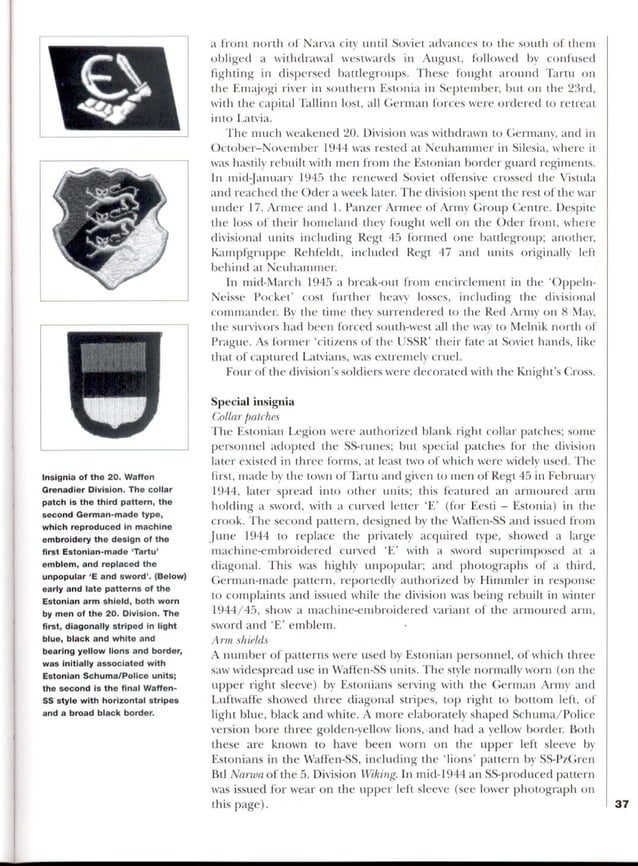 Waffen SS - 11-23 divisions | PDF