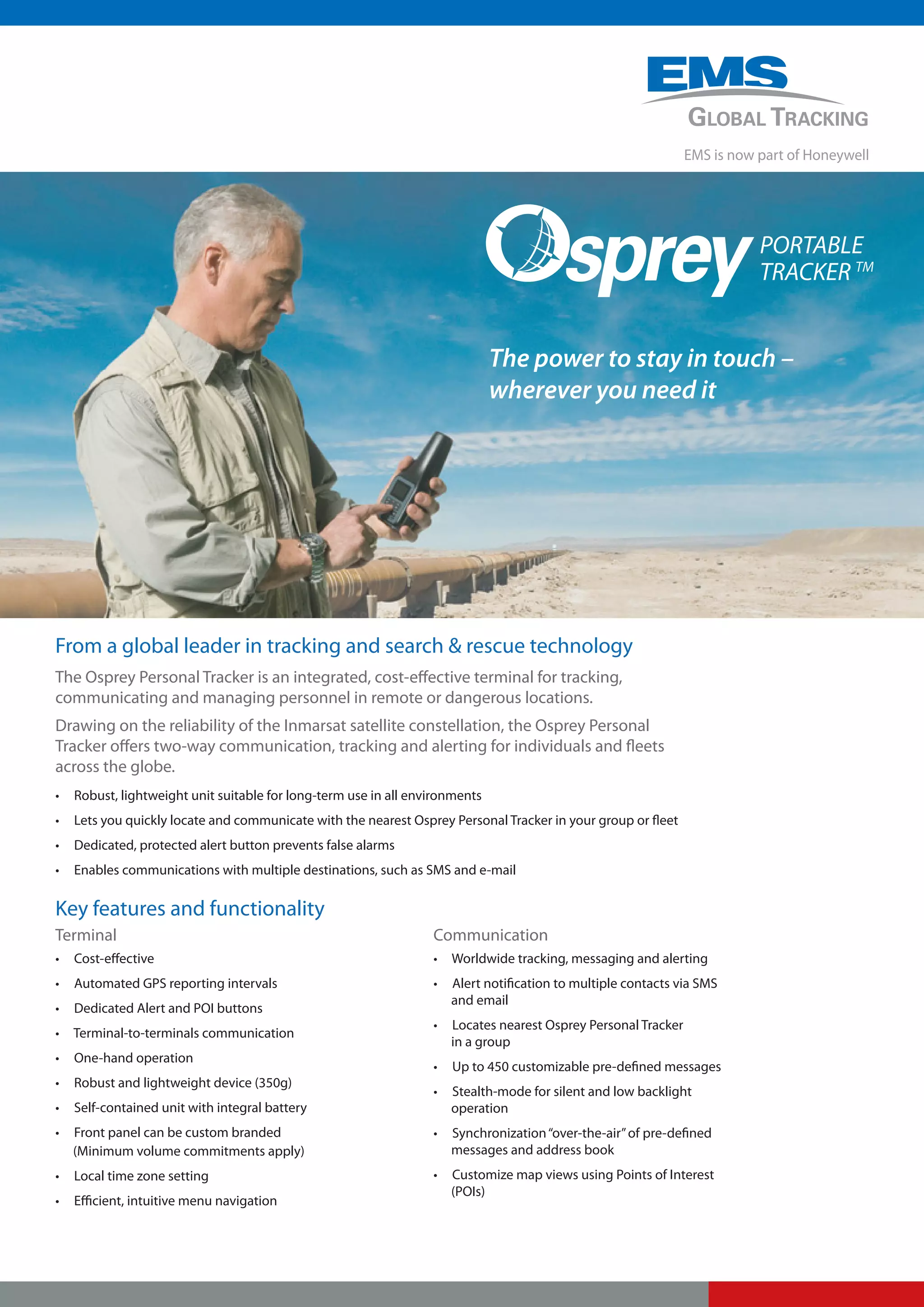 Osprey Personal Tracker | PDF
