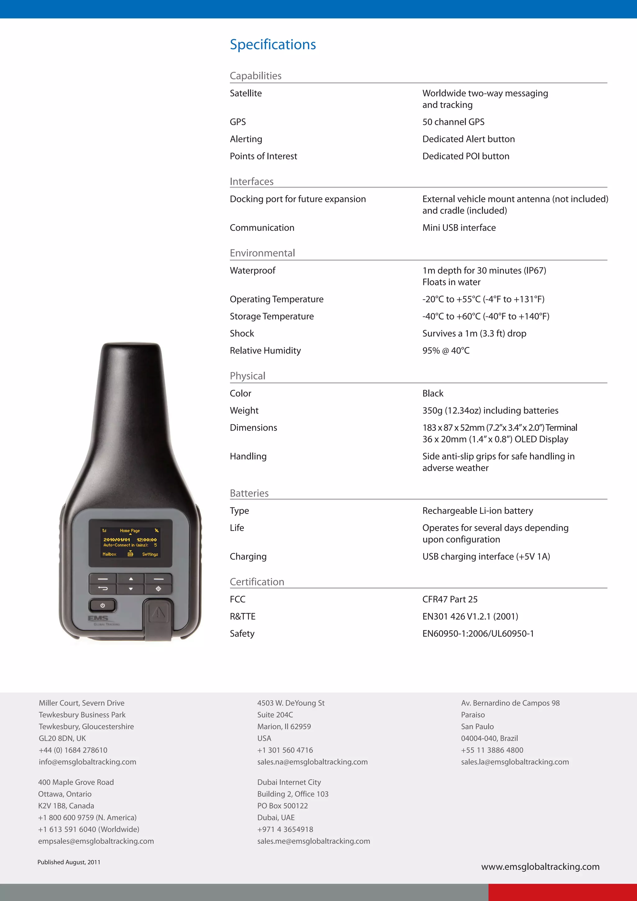 Osprey Personal Tracker | PDF