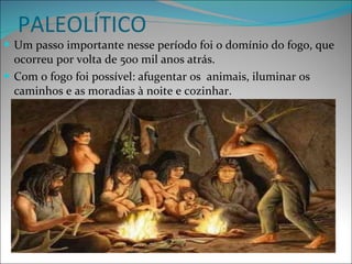 Os primeiros humanos aula 1º ano | PPT