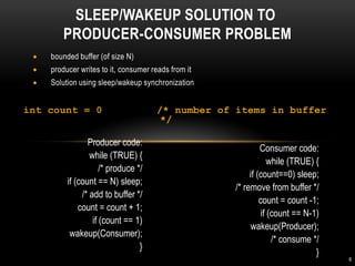 Producer Consumer Problem | PPTX