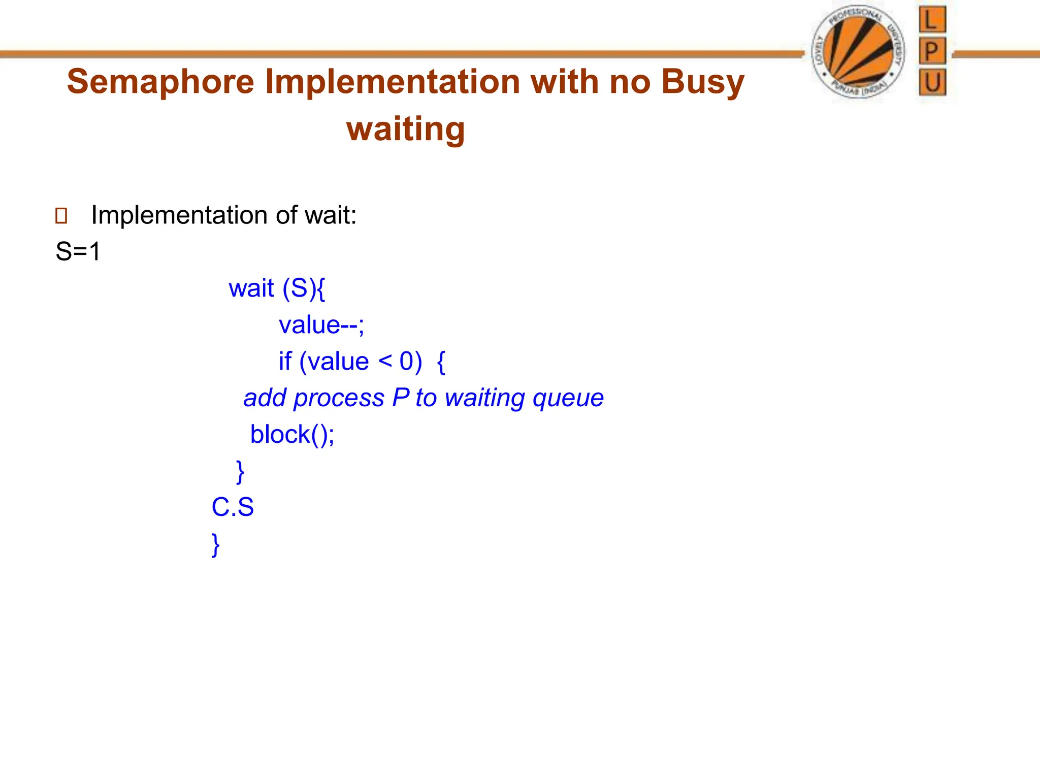 Os Process Synchronization Unit3 Synchronization Ppt Free Download