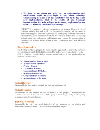 OSPRO Systems Profile | PDF
