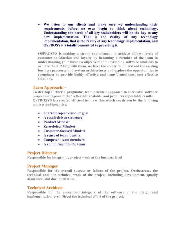 OSPRO Systems Profile | PDF