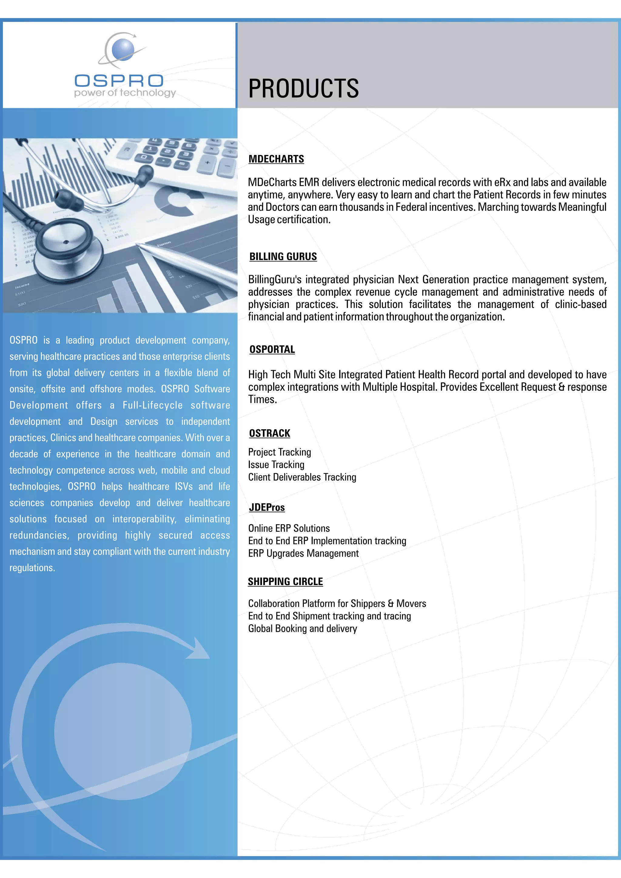 Osprosys it-brochure | PDF