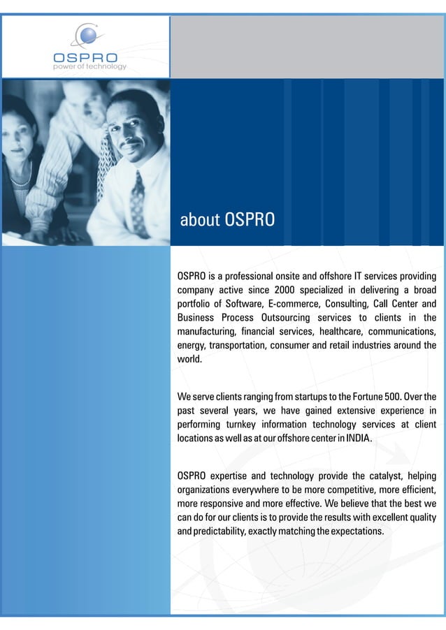 Osprosys it-brochure | PDF
