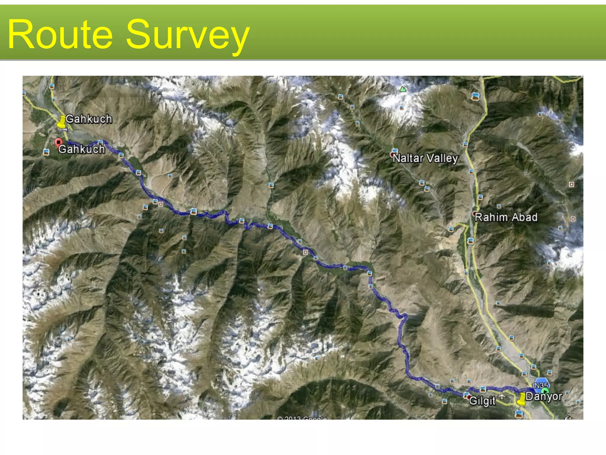Survey, Design, Marking, Cable route Alignment, RoW | ODP