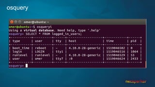 osquery injection | PDF