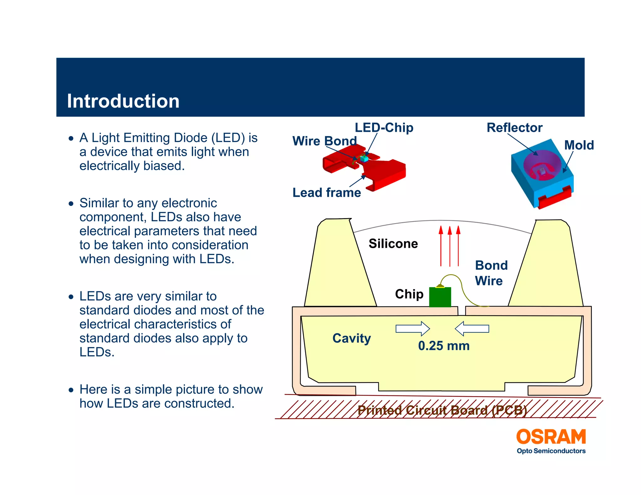 Electrical Characteristics of LEDs: LED Fundamentals | PDF
