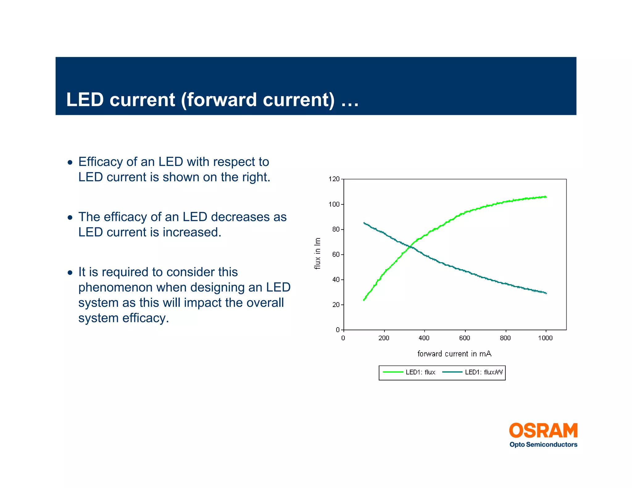 Electrical Characteristics of LEDs: LED Fundamentals | PDF