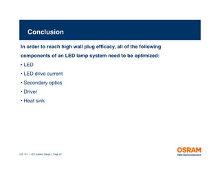 LEDs System Introduction: LED Fundamentals | PPT