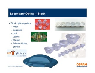 LEDs System Introduction: LED Fundamentals | PPT