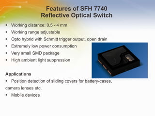 Reflective Optical Switch: SFH774X | PPT