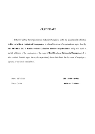 Os report 2 front pages srk | DOCX