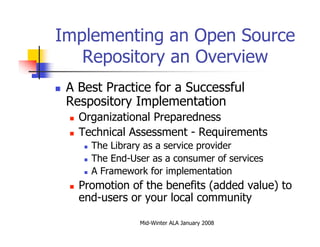 Osrepository | PPT