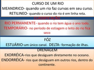 Os rios | PPTX